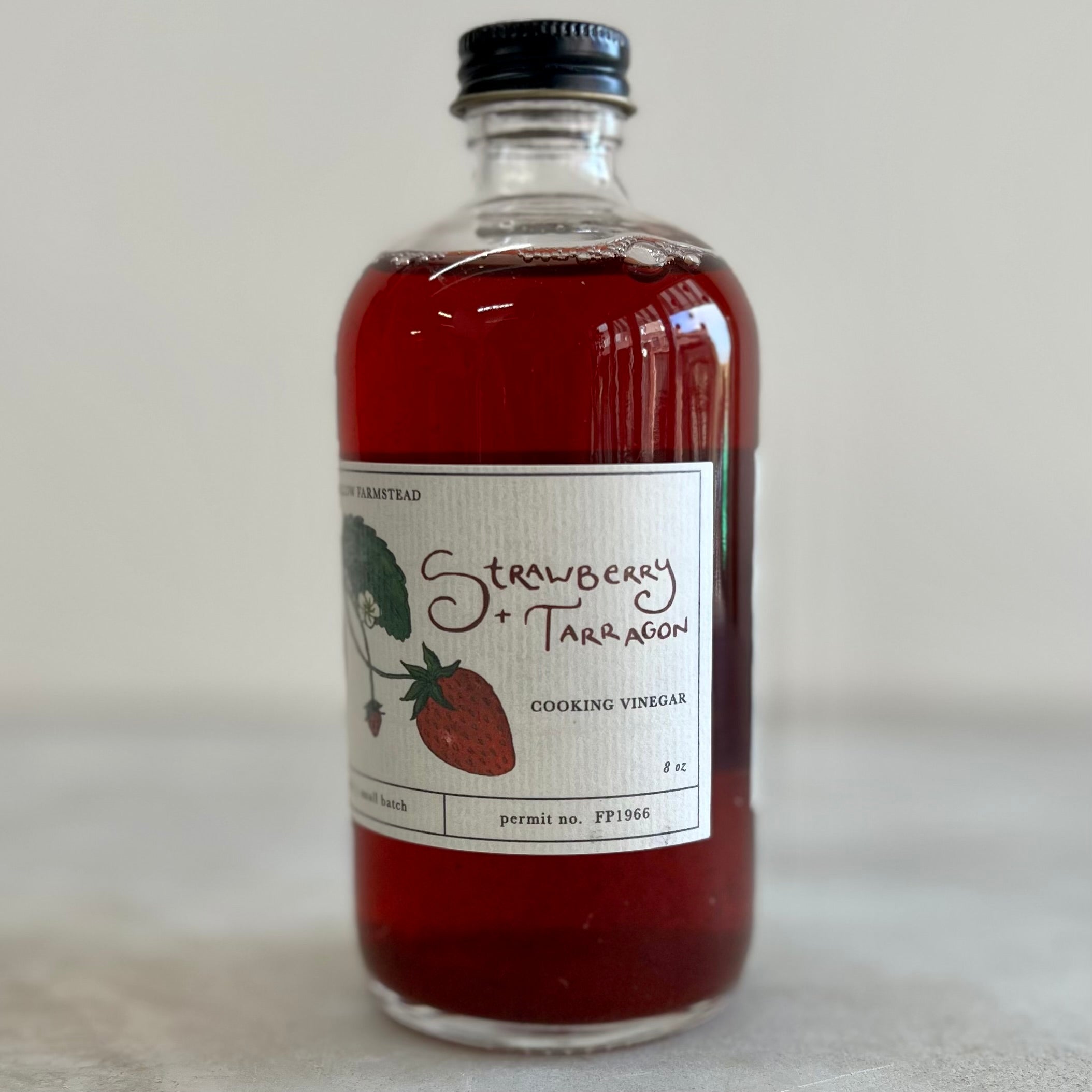 Infused Cooking Vinegar | Strawberry + Tarragon – Stone Hollow Farmstead