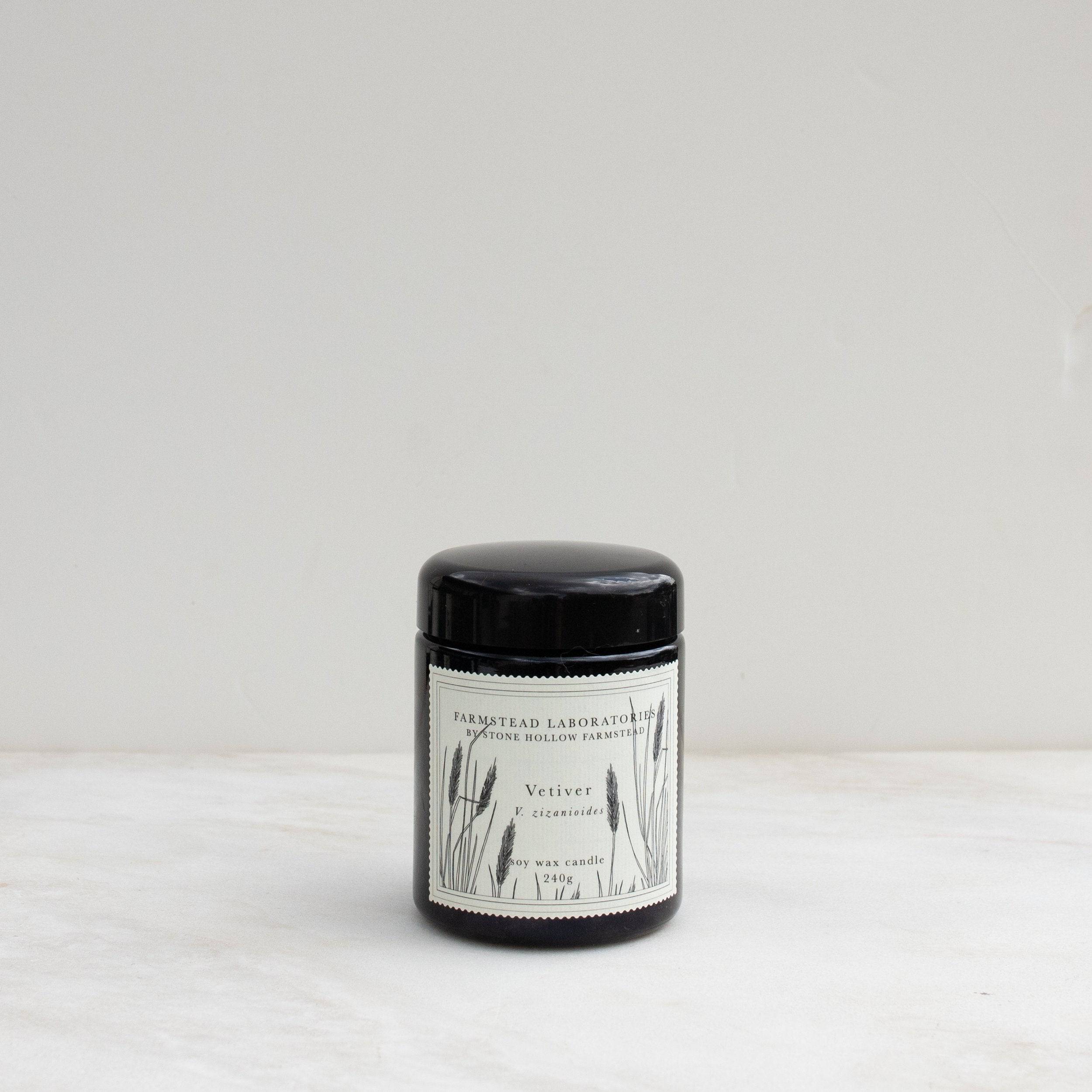 Vetiver Candle – Stone Hollow Farmstead