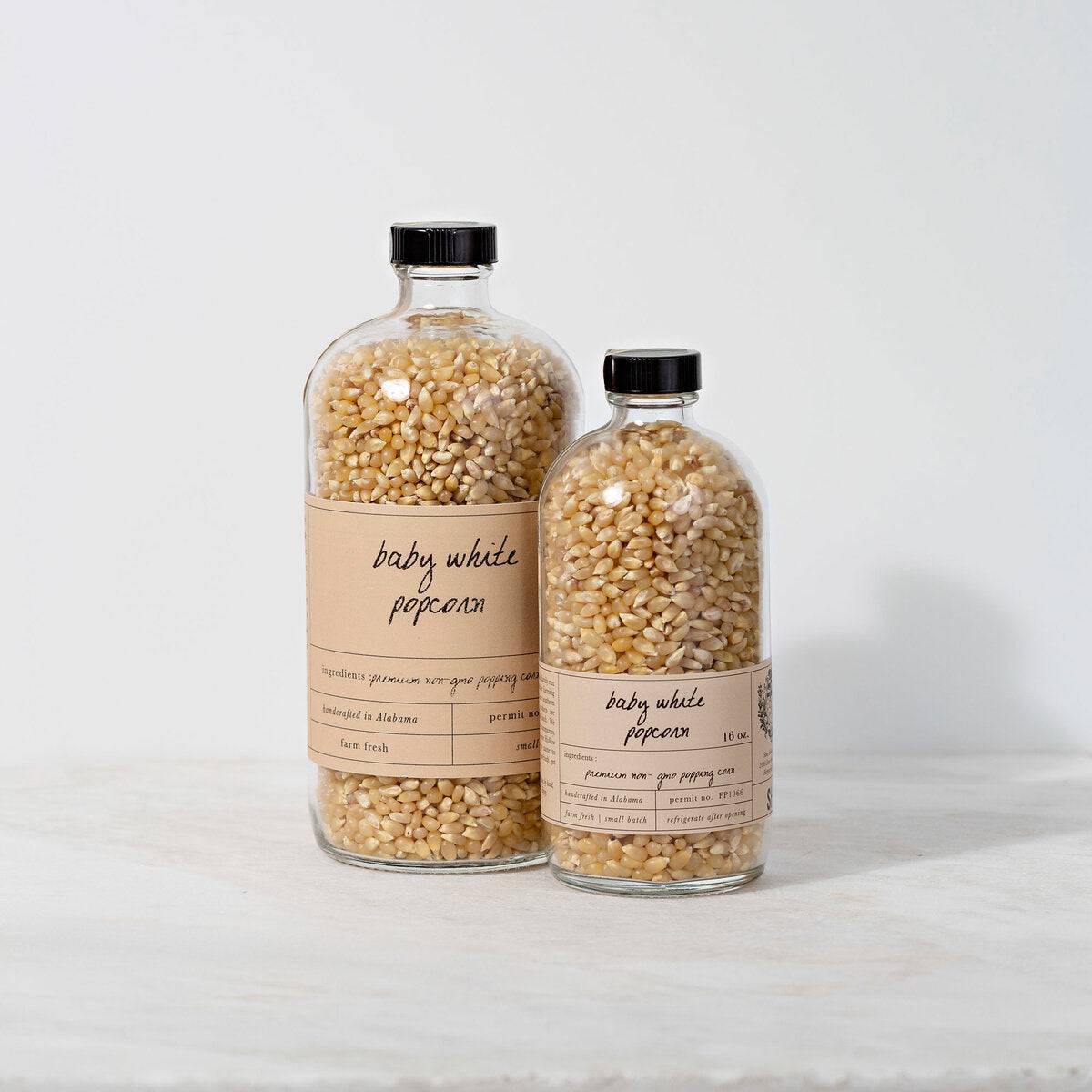 Baby White Popcorn – Stone Hollow Farmstead