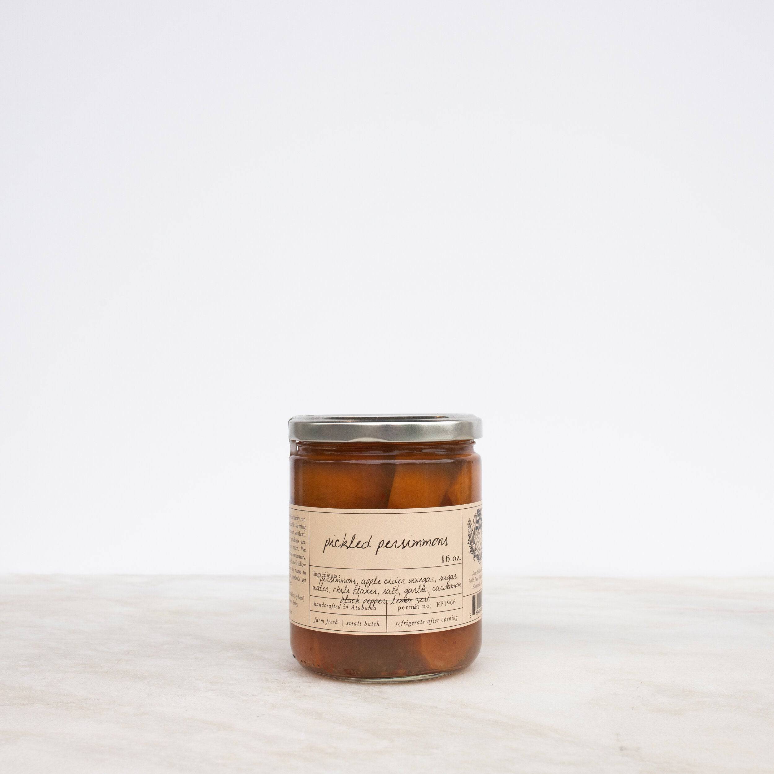 Pickled Persimmons – Stone Hollow Farmstead