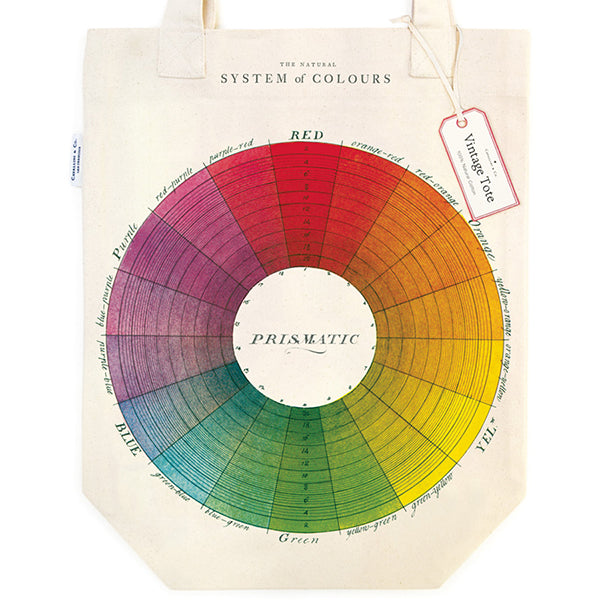 Vintage Tote | Color Wheel | Stone Hollow Farmstead