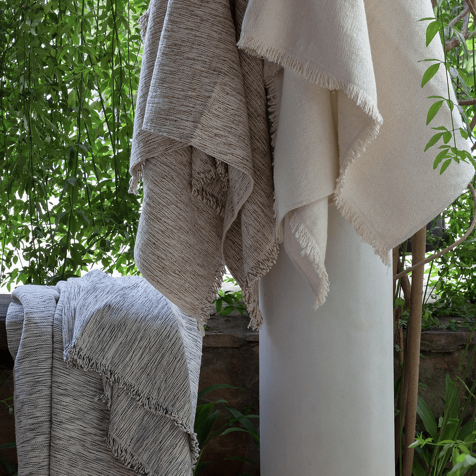 Raw Cotton Blankets – Stone Hollow Farmstead